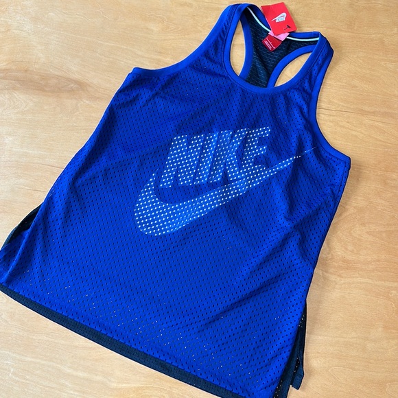 Nike | Tops | Blue Nike Razorback Tank Top New With Tags | Poshmark